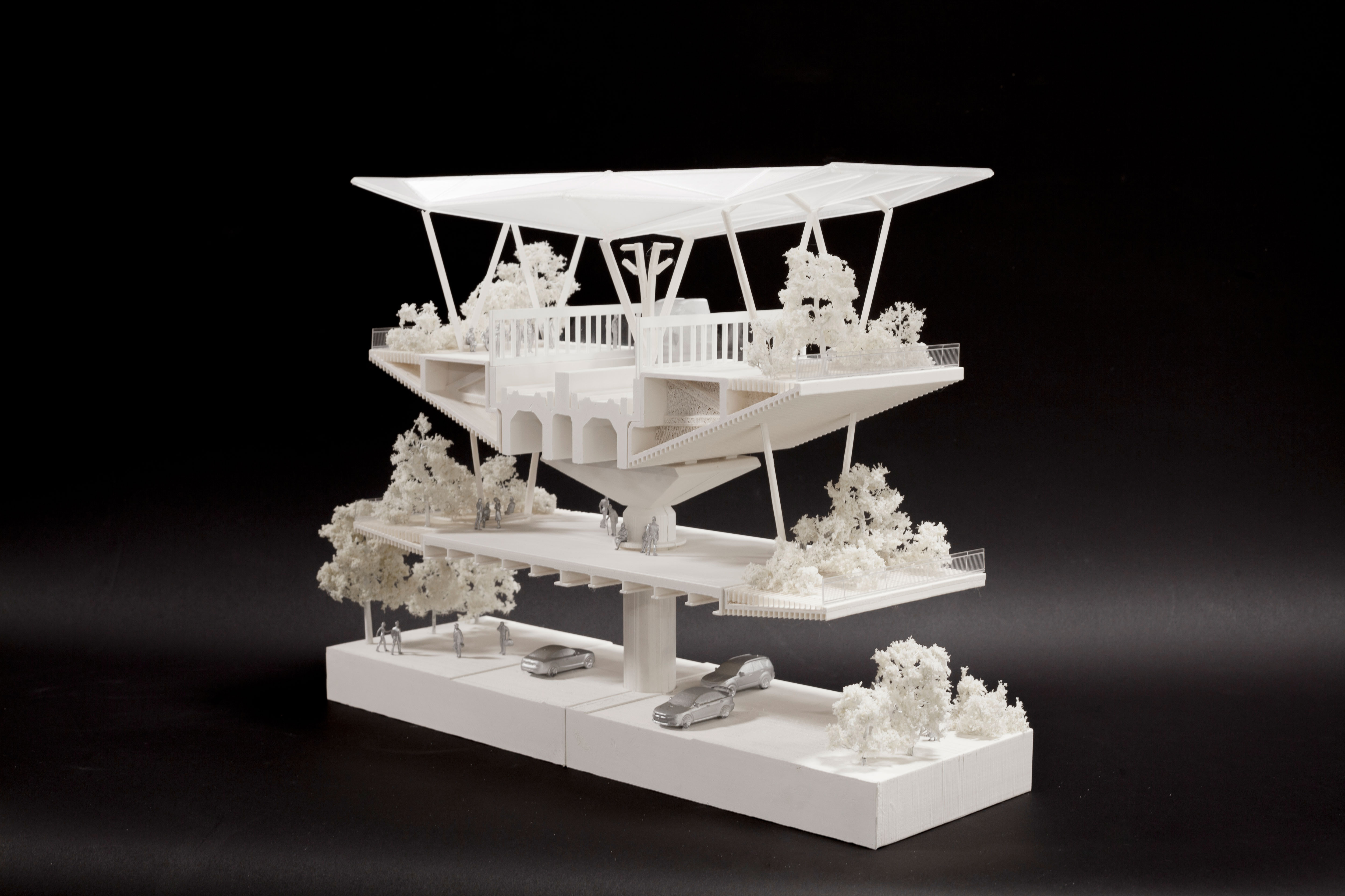 Make models: an urban rail station - Make建筑事务所