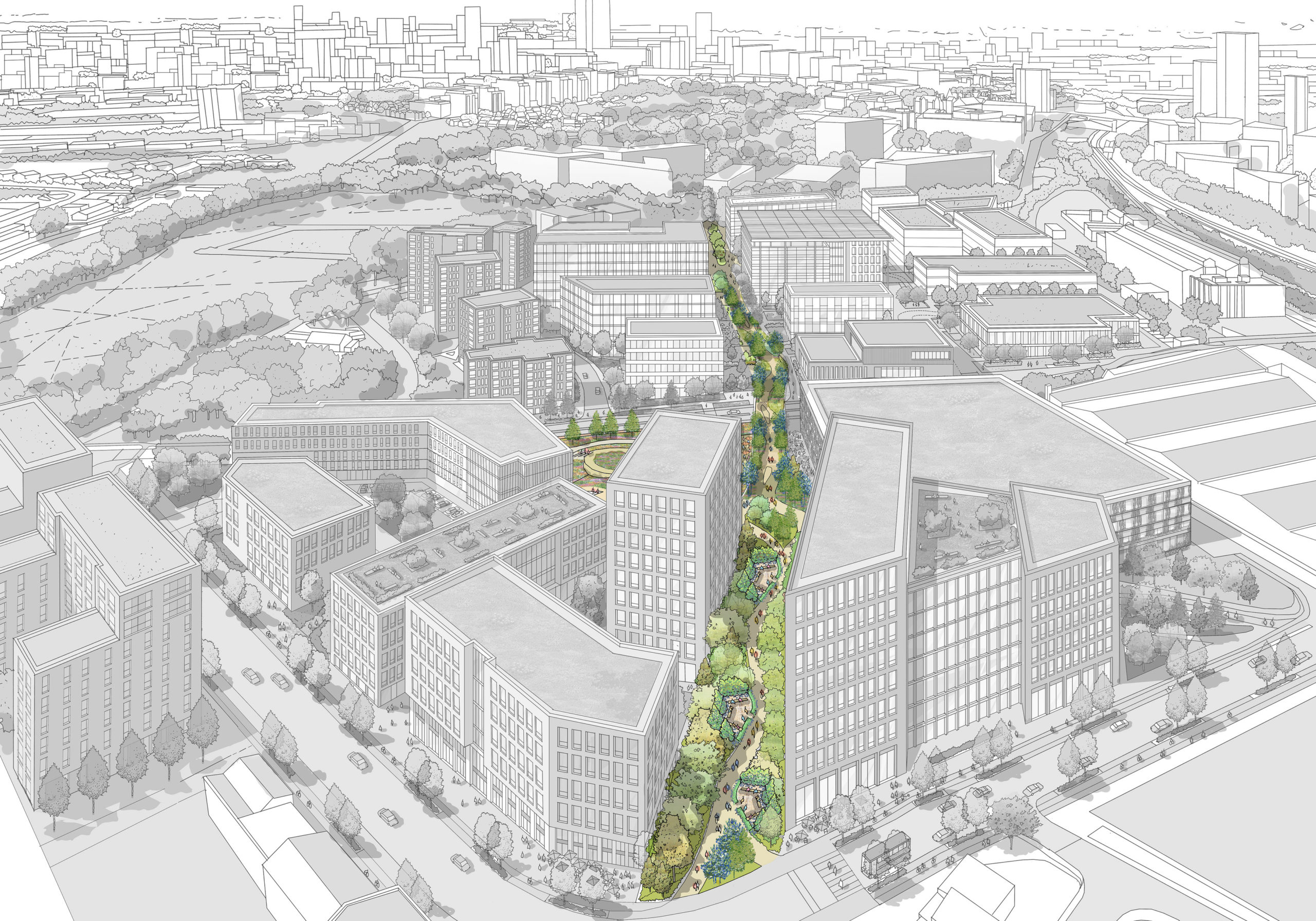 Salford Rise – connecting communities in Salford - Make Architects