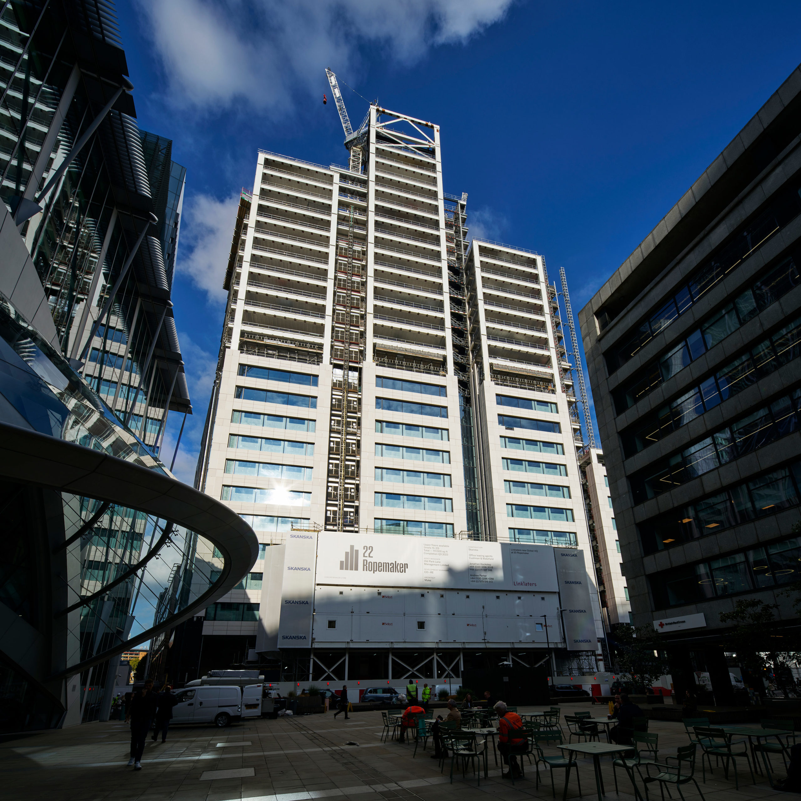 Celebrations at Ropemaker Street - Make Architects