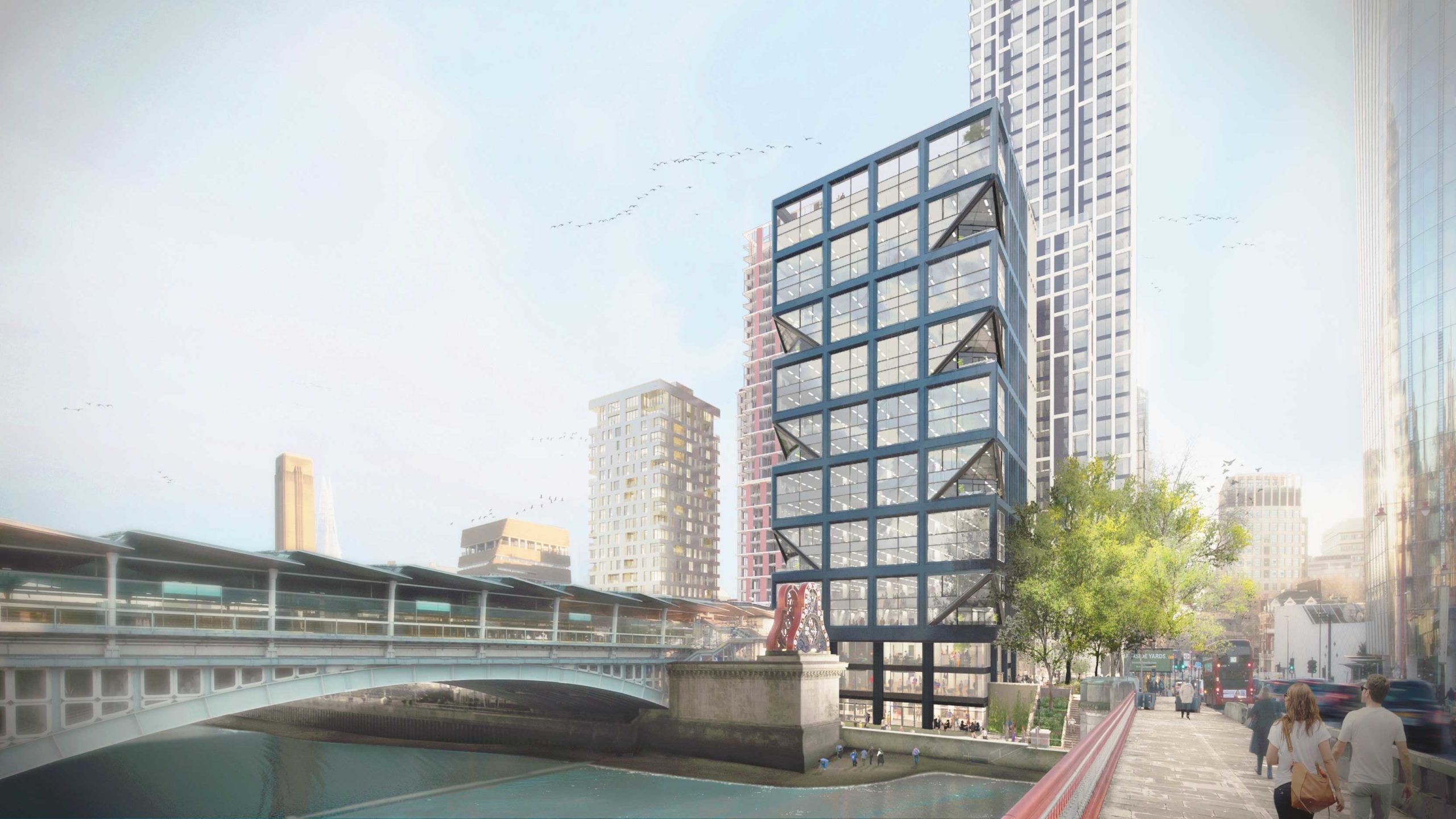 Building 1, Bankside Yards West - Make Architects