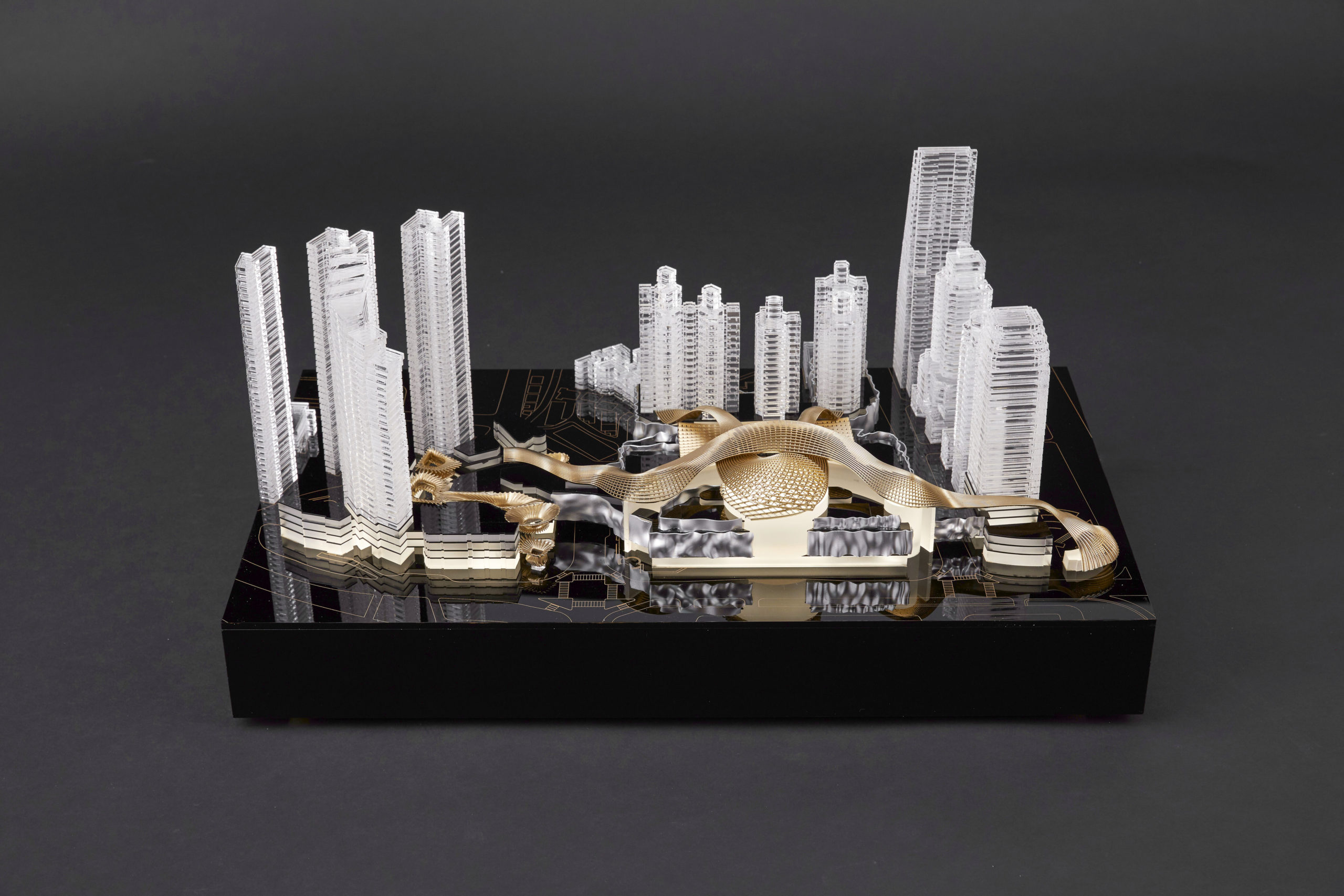 Make models: shopping centre competition facade - Make Architects