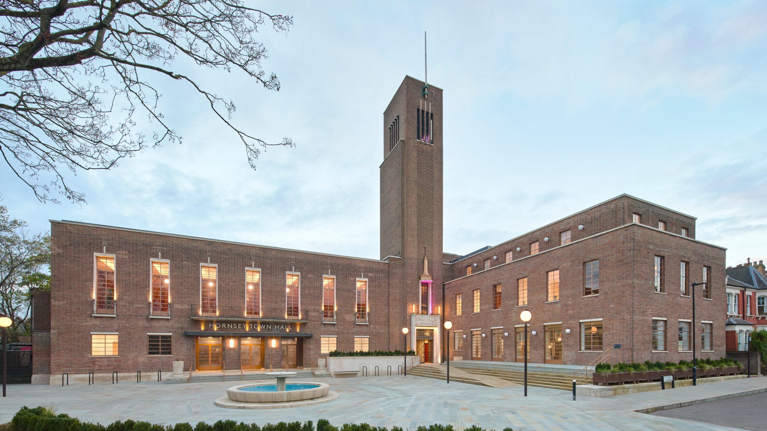 Heritage-led restoration of Hornsey Town Hall opens to the public ...